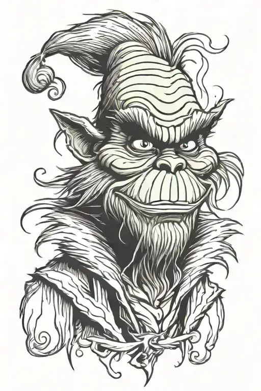 190+ Grinch Tattoo Ideas - BlackInk AI
