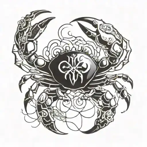 Cancer zodiac drawing ideas 60 photos - Astrologytoyou.com