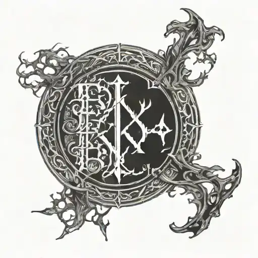 34+ Bloodborne Runes Tattoo Ideas in 2025 - BlackInk AI