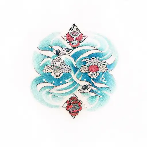 Japanese Gemini Tattoos