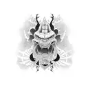 Mahoraga From Jujutsu Kaisen Temporary Tattoo - BlackInk AI