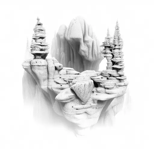 Black and Grey "A Group Of Adventurers From A Tabletop..." Tattoo ...