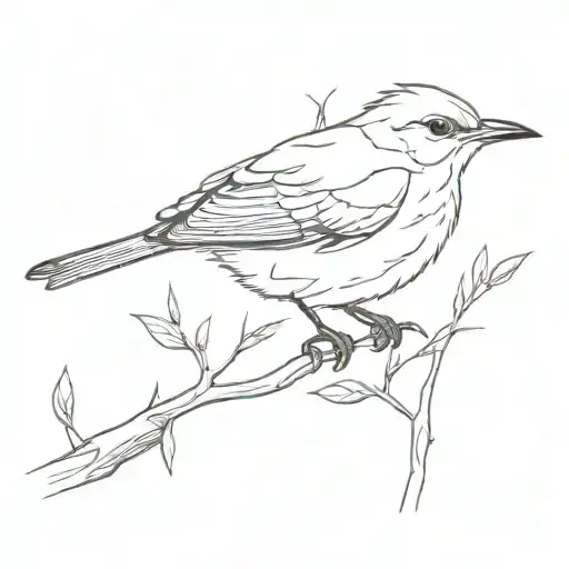 314+ Mockingbird Tattoo Ideas - BlackInk AI