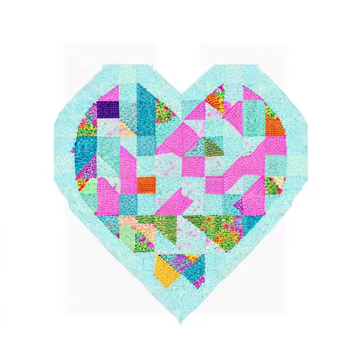 Quilt Heart Tattoo 17+ Patchwork Heart Tattoo Ideas In 2024 BlackInk