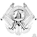 Minimalist "Roman Numerals I Xvii Mmiv" Tattoo - BlackInk AI