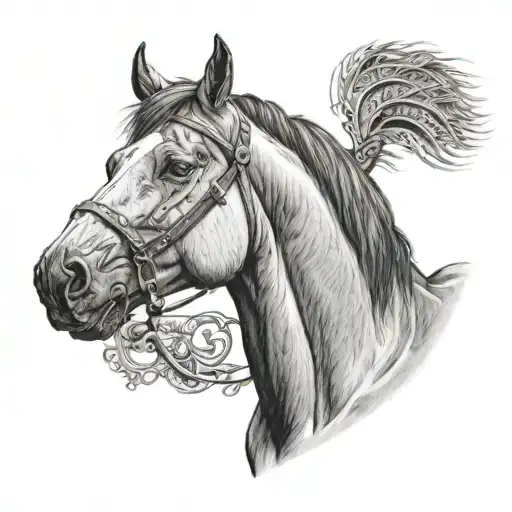 Invicta Horse Tattoos
