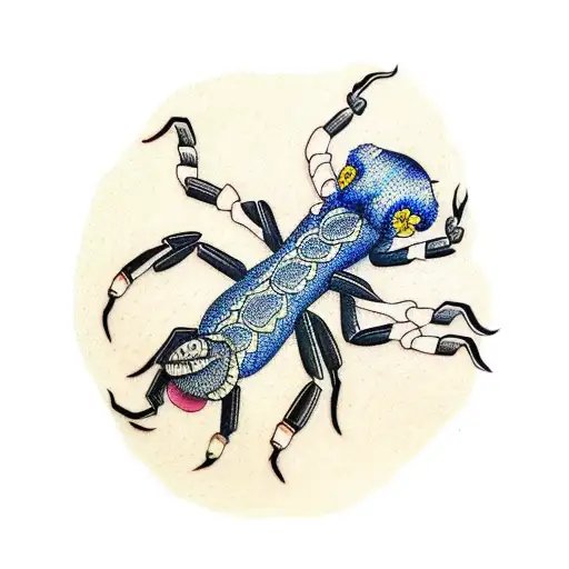 Japanese Scorpion Tattoos