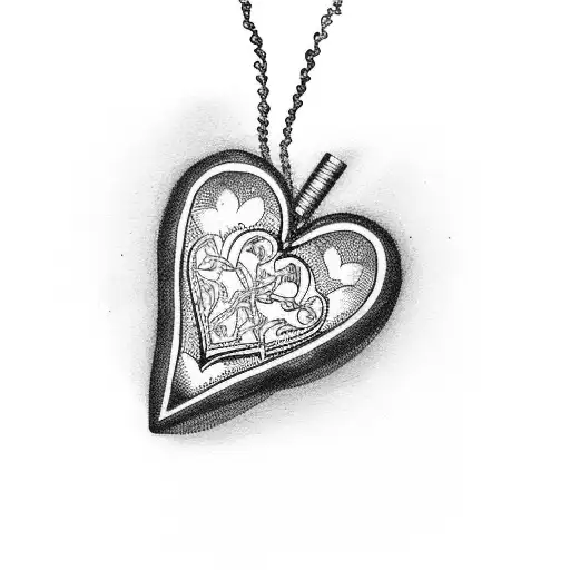 611+ Heart Locket Tattoo Ideas - BlackInk AI