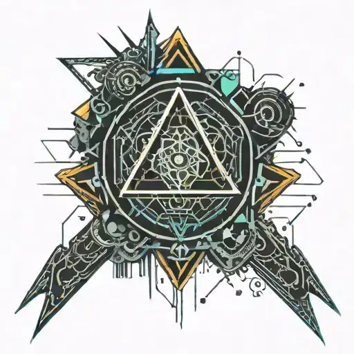 Ultrakill V1 Temporary Tattoo - BlackInk AI