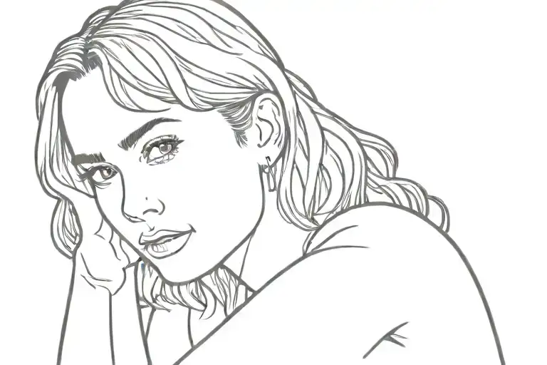Brie Larson Nude Temporary Tattoo Blackink Ai