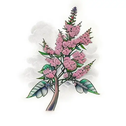 Myrtle Tree Tattoos Crape Myrtle Tattoo