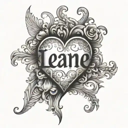Leanne Name Tattoos