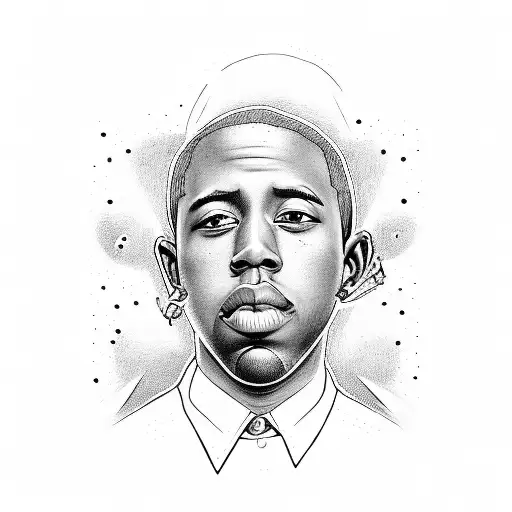 Tatuaggio Lupo Tyler The Creator Kreuz Arm Tattoo Etsy.de