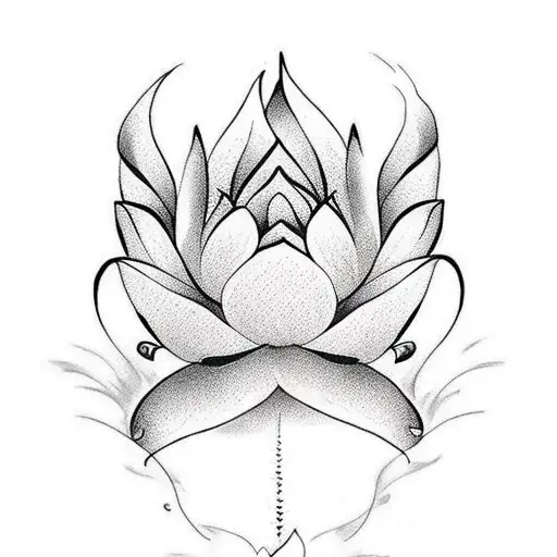 Lotus Flower Fire Tattoo | Best Flower Site