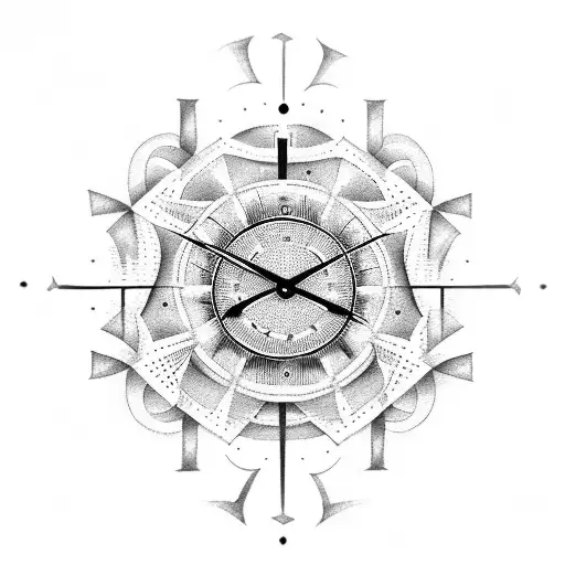 Dotwork Clock Tattoos Latest Scales Tattoos | Find Scales Tattoos