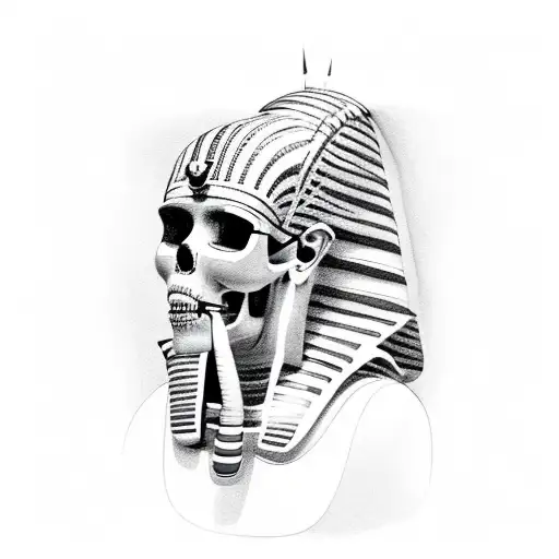 King Tut Drawing Skull Awesome King Tut Drawing Picture | Drawing