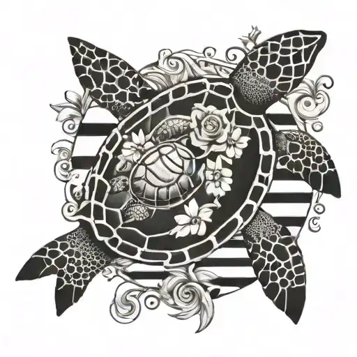 Neo Traditional Sea Tattoos