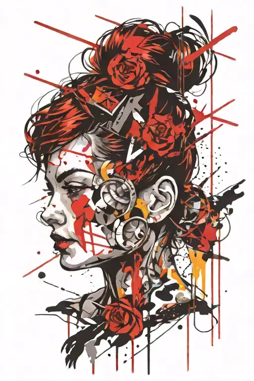 1471+ Womens Face Tattoo Ideas - BlackInk AI