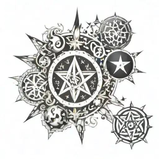 Undertaker Symbol Black