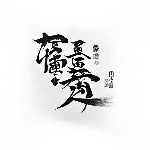 Japanese Wabi Sabi Symbol Tattoo