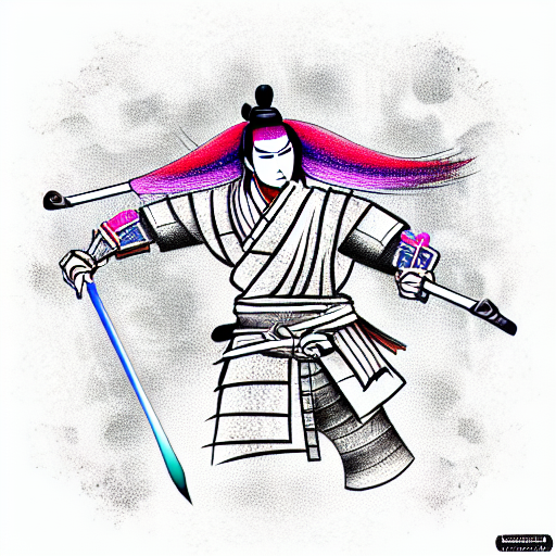 Samurai Drawing Easy