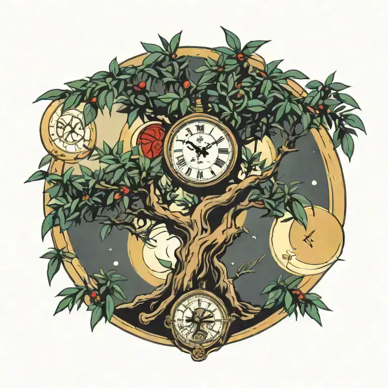 104+ Clock Back Tattoo Ideas - BlackInk AI