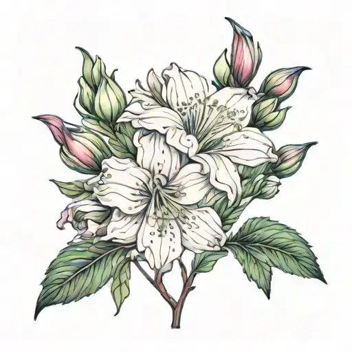 737+ June And March Birth Flower Tattoo Ideas - BlackInk AI