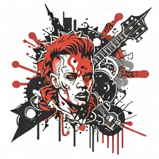 583+ Punk Rock Tattoo Ideas - BlackInk AI